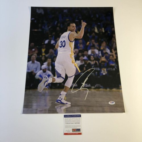 Stephen Curry Autographed Memorabilia | Signed Photo, Jersey, Collectibles & Merchandise
