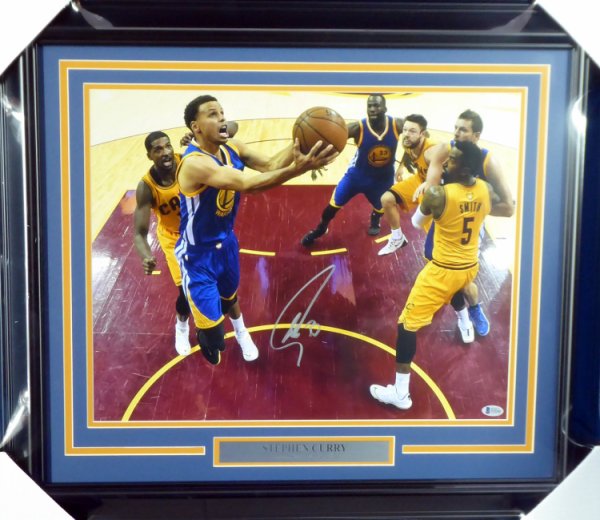 Stephen Curry Autographed Memorabilia | Signed Photo, Jersey ...