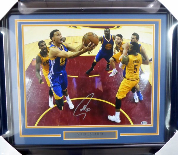 Stephen Curry Autographed Memorabilia | Signed Photo, Jersey ...