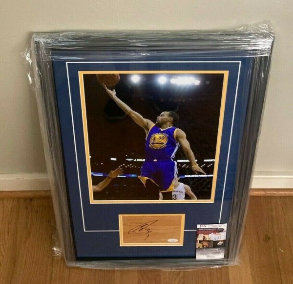 Stephen Curry Autographed Memorabilia | Signed Photo, Jersey ...