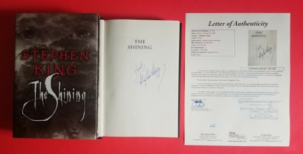 Stephen King Autographed Memorabilia | Signed Photo, Jersey ...