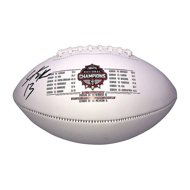 Autographed Footballs | Georgia Bulldogs | Signed Collectibles ...
