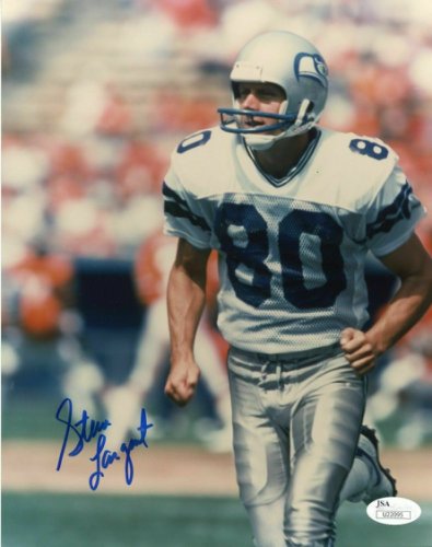 Steve Largent Autographed Memorabilia | Signed Photo, Jersey ...