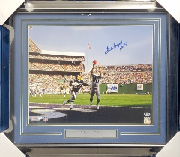 Steve Largent Autographed Memorabilia | Signed Photo, Jersey ...