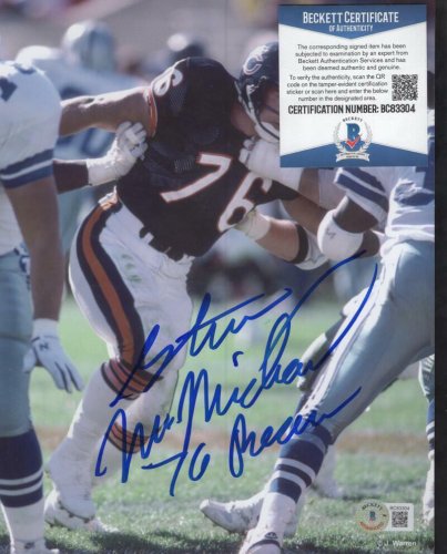 Steve McMichael Autographed Memorabilia | Signed Photo, Jersey ...
