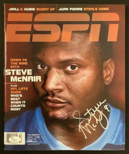Steve McNair Autographed Memorabilia | Signed Photo, Jersey ...