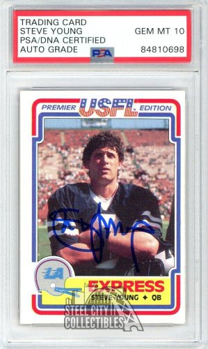 Steve Young Autographed Memorabilia | Signed Photo, Jersey ...