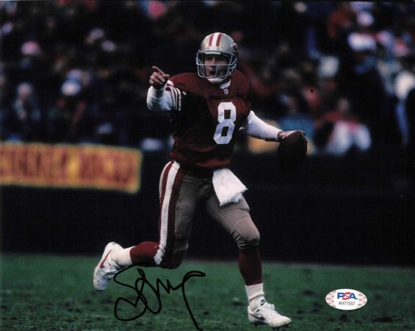 Steve Young Autographed Memorabilia | Signed Photo, Jersey ...