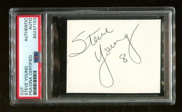 Steve Young Autographed Memorabilia | Signed Photo, Jersey ...