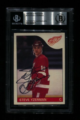 Steve Yzerman | Autographed Hockey Memorabilia & NHL Merchandise