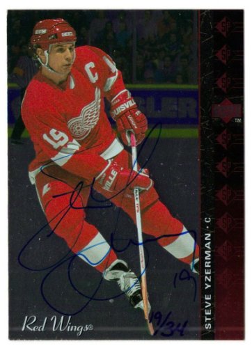 Steve Yzerman | Autographed Hockey Memorabilia & NHL Merchandise