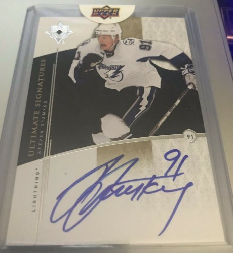 Steven Stamkos | Autographed Hockey Memorabilia & NHL Merchandise