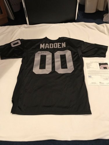 John Madden Autographed Memorabilia | Signed Photo, Jersey ...