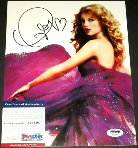 Taylor Swift Autographed Memorabilia | Signed Photo, Jersey ...