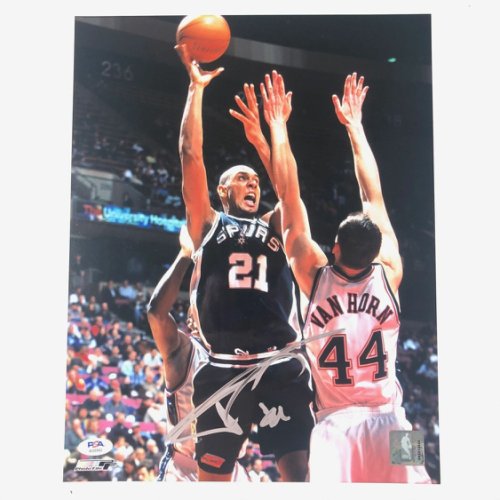 Tim Duncan Autographed Memorabilia | Signed Photo, Jersey, Collectibles ...