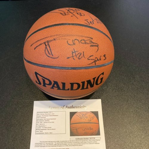 Tim Duncan Autographed Memorabilia | Signed Photo, Jersey, Collectibles & Merchandise