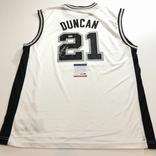 Tim Duncan Autographed Memorabilia | Signed Photo, Jersey, Collectibles ...