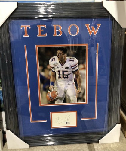 Tim Tebow | Autographed Football Memorabilia & NCAA Merchandise