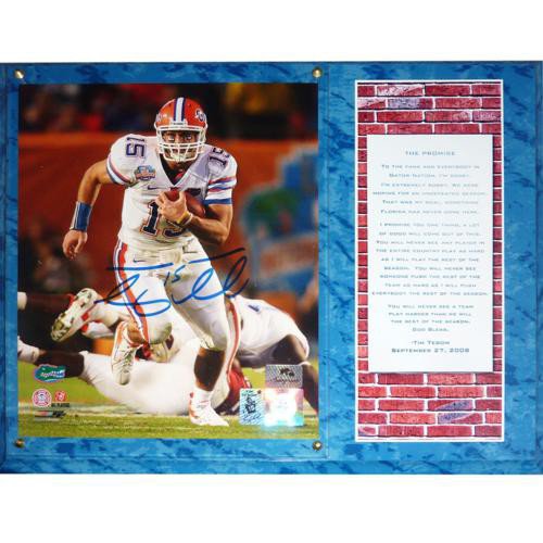 Tim Tebow | Autographed Football Memorabilia & NCAA Merchandise