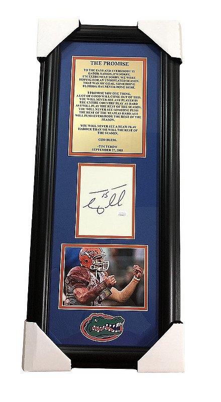 Tim Tebow | Autographed Football Memorabilia & NCAA Merchandise