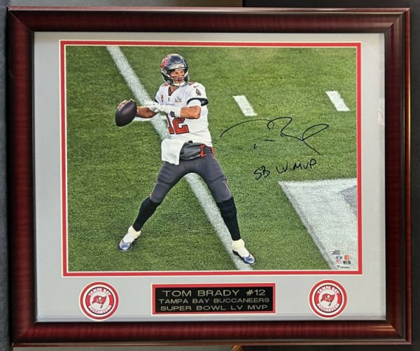 Tom Brady | Autographed Football Memorabilia & NFL Merchandise