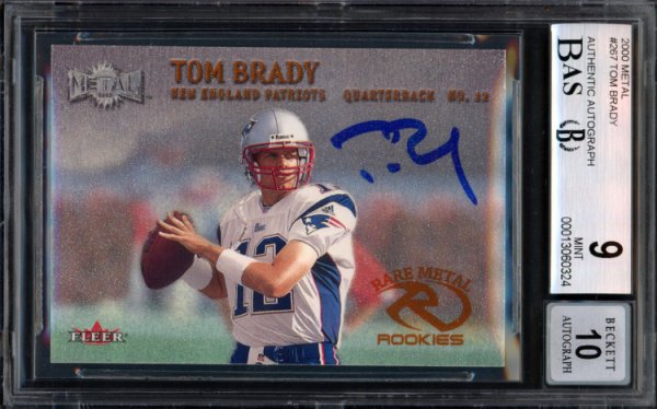 Tom Brady | Autographed Football Memorabilia & NFL Merchandise