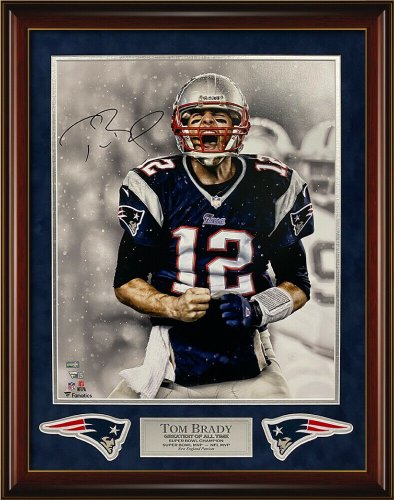 Tom Brady | Autographed Football Memorabilia & NFL Merchandise