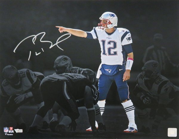 Tom Brady | Autographed Football Memorabilia & NFL Merchandise