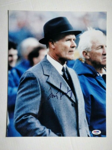 Tom Landry Autographed Memorabilia | Signed Photo, Jersey, Collectibles ...