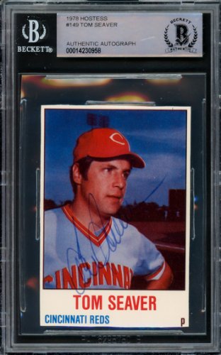 Tom Seaver Autographed Memorabilia | Signed Photo, Jersey, Collectibles ...