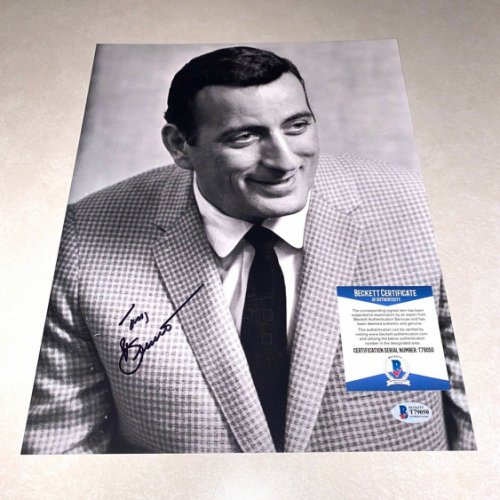Tony Bennett Autographed Memorabilia | Signed Photo, Jersey ...