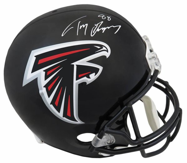 Tony Gonzalez Autographed Signed Atlanta Falcons Riddell (2003-2019 ...