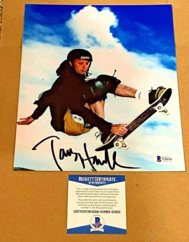 Tony Hawk Autographed Memorabilia | Signed Photo, Jersey, Collectibles ...