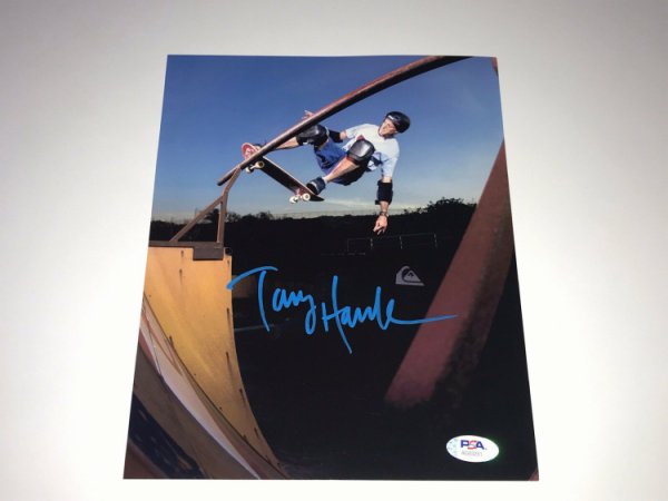 Tony Hawk Autographed Memorabilia | Signed Photo, Jersey, Collectibles ...
