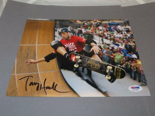 Tony Hawk Autographed Memorabilia | Signed Photo, Jersey, Collectibles ...