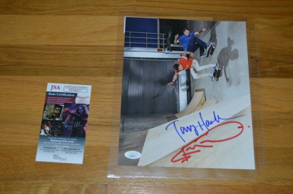 Tony Hawk Autographed Memorabilia | Signed Photo, Jersey, Collectibles ...
