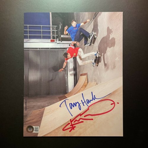 Tony Hawk Autographed Memorabilia | Signed Photo, Jersey, Collectibles ...