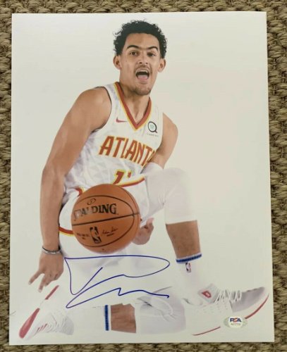 Trae Young - Sports Memorabilia & Autographed Sports Collectibles