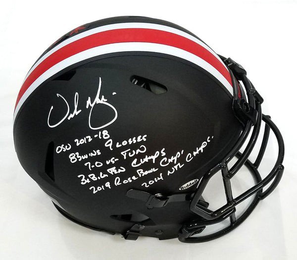 Ohio State Buckeyes Autographed Full Size Helmets | Signed Helmets