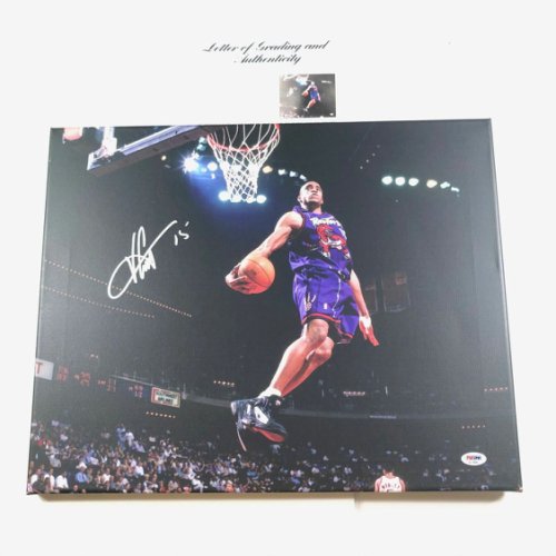Vince Carter Autographed Memorabilia | Signed Photo, Jersey ...