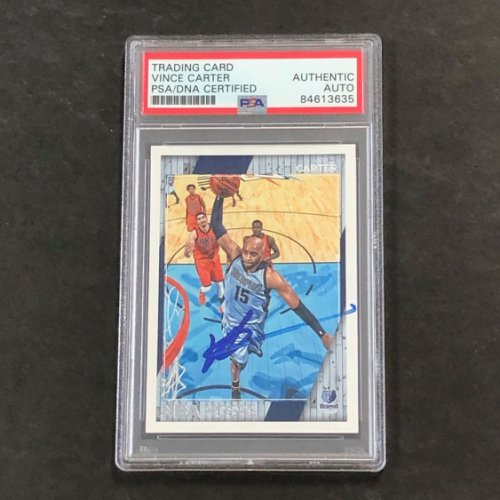 Vince Carter Autographed Memorabilia | Signed Photo, Jersey ...