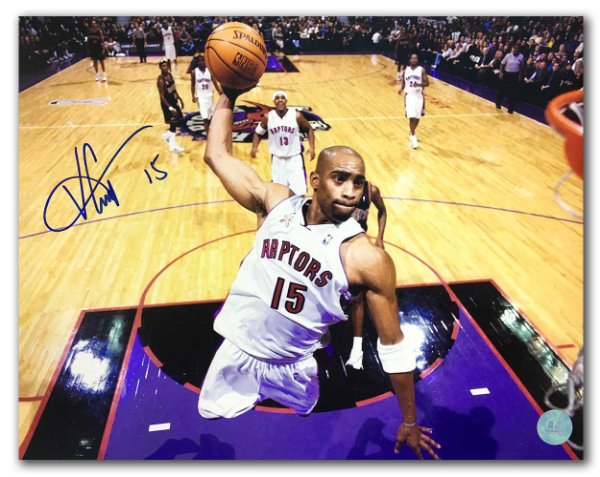 Vince Carter Autographed Memorabilia | Signed Photo, Jersey, Collectibles & Merchandise