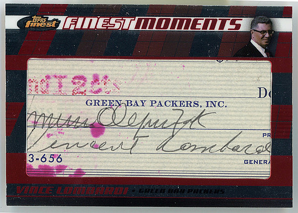 Vince Lombardi Autographed Memorabilia | Signed Photo, Jersey, Collectibles & Merchandise