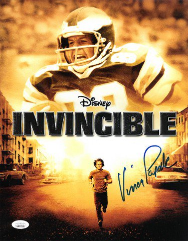 Vince Papale Autographed Signed Disney Invincible Movie 11X14 Photo ...