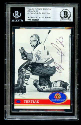 Vladislav Tretiak Autographed Memorabilia | Signed Photo, Jersey ...