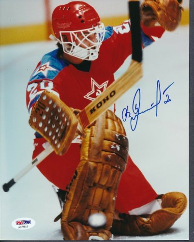 Vladislav Tretiak Autographed Memorabilia | Signed Photo, Jersey ...