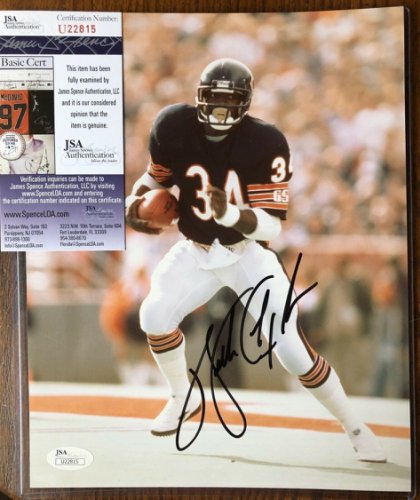 Walter Payton Autographed Memorabilia | Signed Photo, Jersey ...