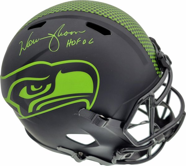 Seattle Seahawks Autographed Full Size Helmets | Signed Helmets