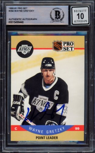 Wayne Gretzky | Autographed Hockey Memorabilia & NHL Merchandise