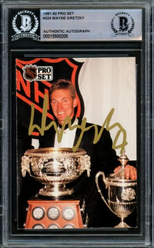 Wayne Gretzky | Autographed Hockey Memorabilia & NHL Merchandise